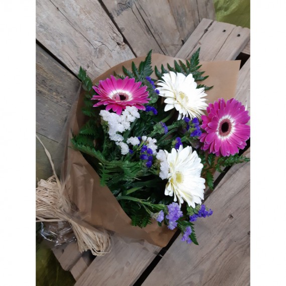 Ramo de Flores Gerberas por 17€ en Viveros Laraflor